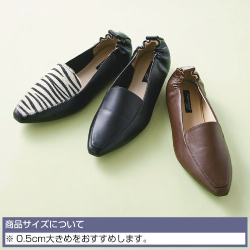 レディースオペラカットパンプス(踵ゴム)【22.5~24.5cm レディースオペラカットパンプス(踵ゴム)【22.5~24.5cm